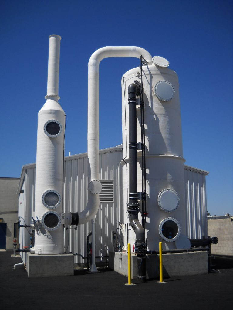 Degasifier Unit with Off Gas Scrubber | INDUSCO Environmental