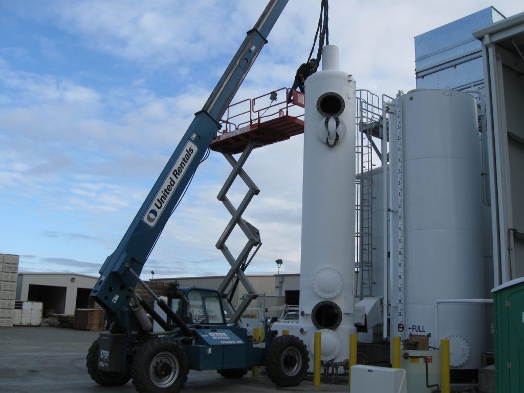 Installation Of Scrubber Unit | INDUSCO Environmental