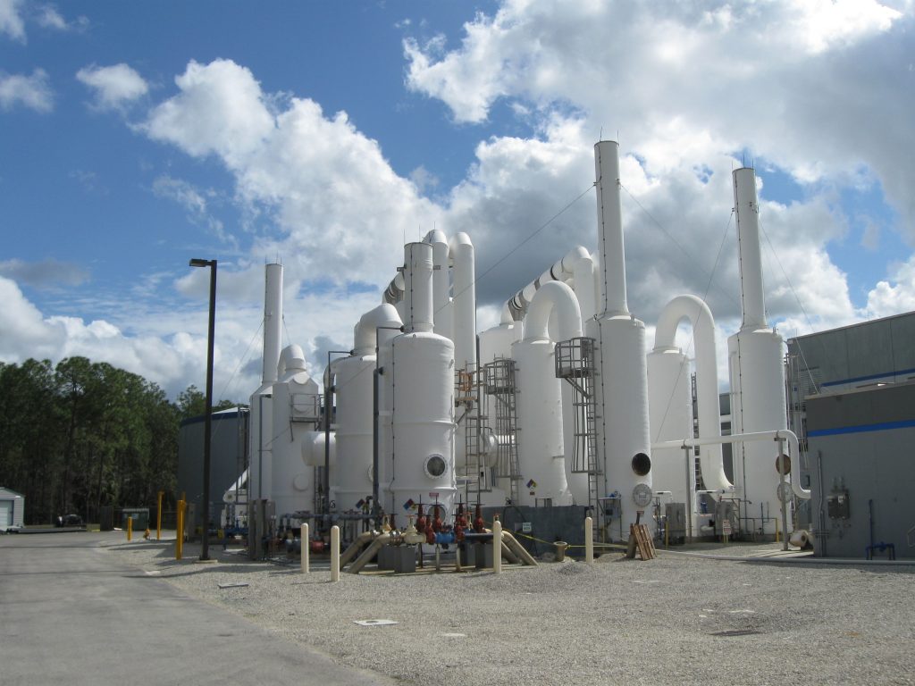 Large Complete Degasifier System Complex | INDUSCO Environmental