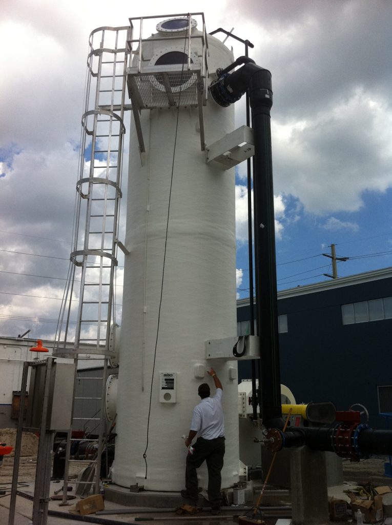 Single Medium Size Degasifier System | INDUSCO Environmental