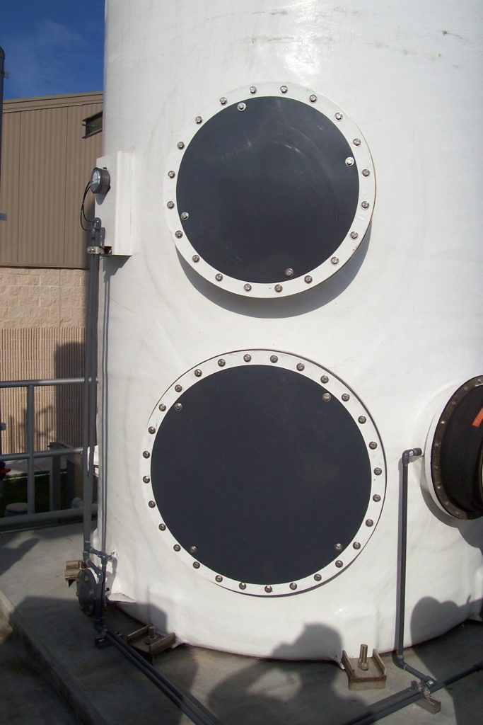 Special PVC UV Light Blocking Manway Cover | INDUSCO Environmental