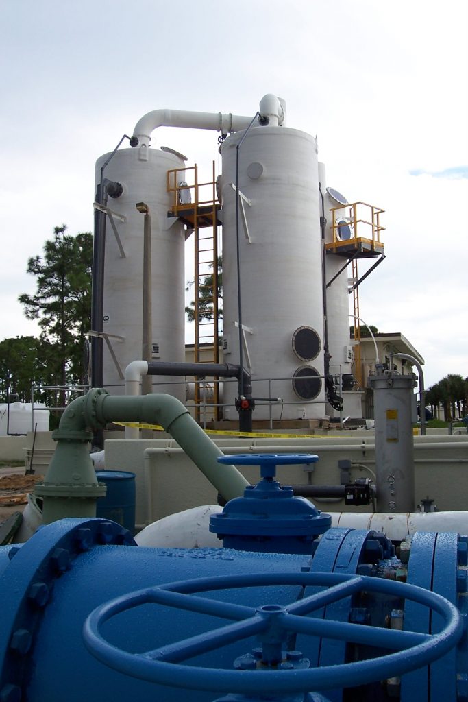 Twin Degasifiers and Single Stage Off Gas Scrubber System | INDUSCO ...